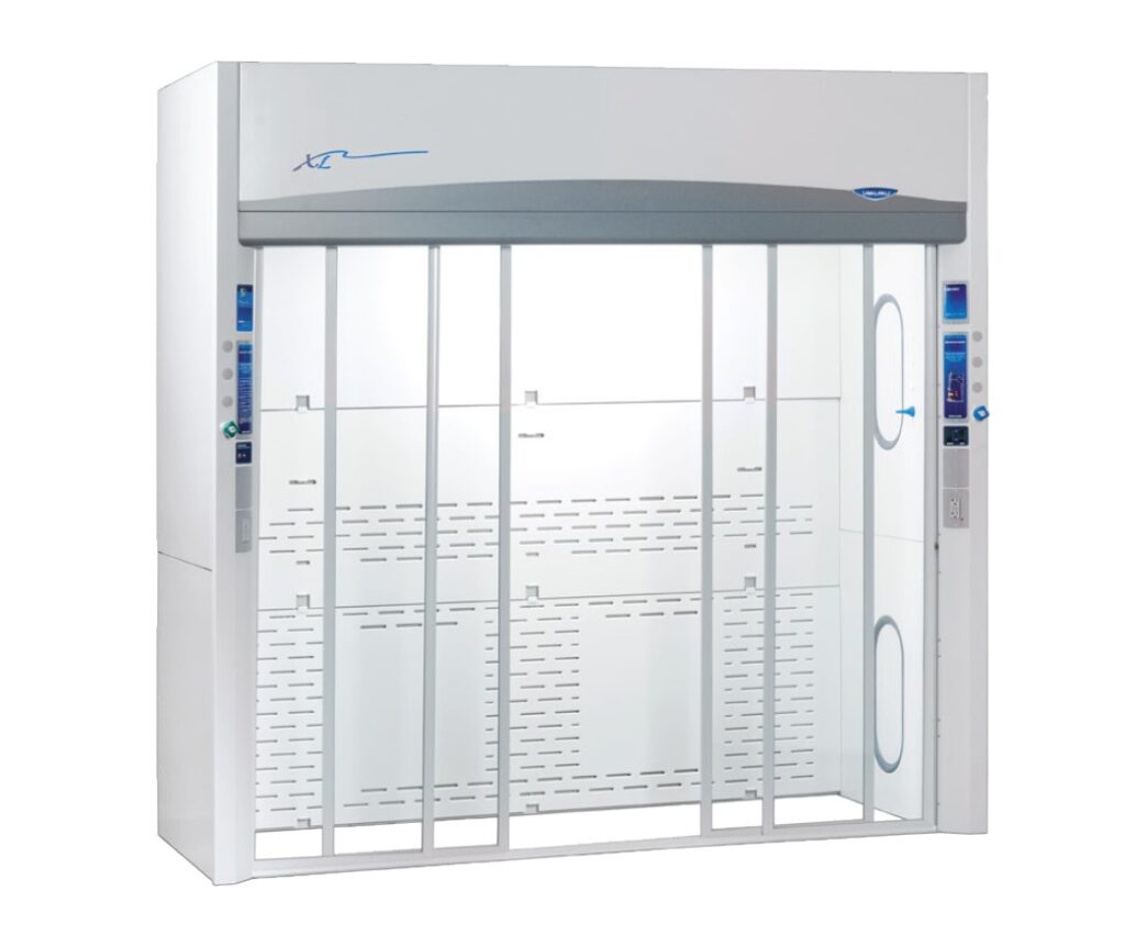 10' Protector XL Floor-Mounted Hood with horizontal-rising sashes ...